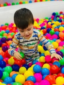 Indoor play - Little Elm & Frisco TX - Snowy fun